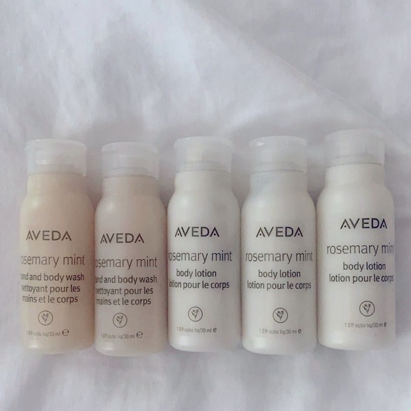 AVEDA | Bath & Body | Aveda Rosemary Mint Lotion 3 And Body Wash 2 ...